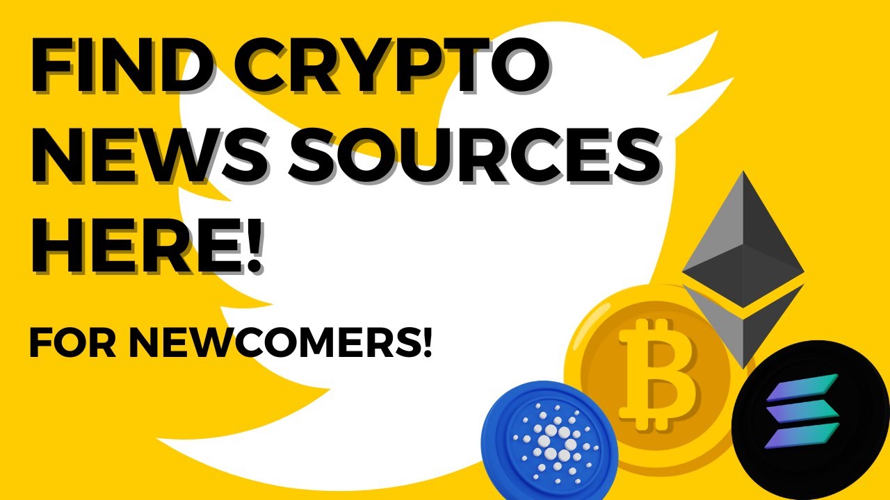 Find Crypto NEWS SOURCES HERE FOR BEGINNERS! - YouTube
