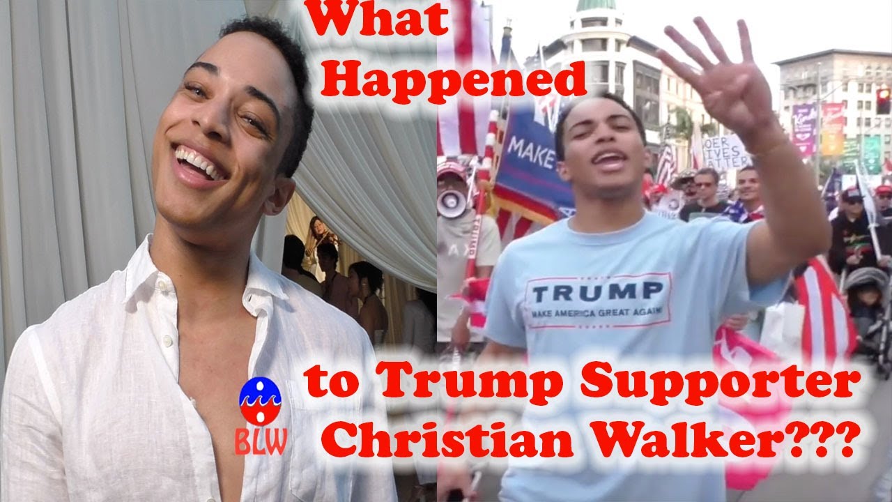 What Happened to Trump Supporter Christian Walker? #Trump #politics # ...