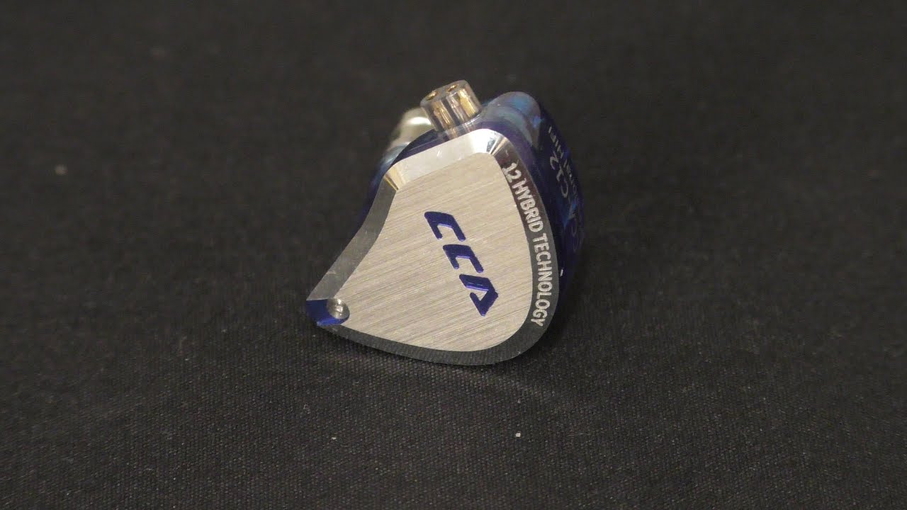 CCA C12 IEM 6 Driver Hybrid DD BA Live Unboxing Instant Impression v ...
