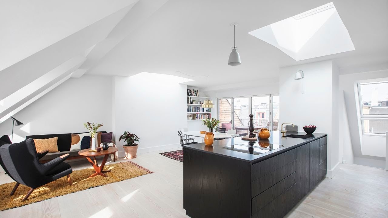 Unused Attic Space Transformed Into a Dream Apartment - YouTube