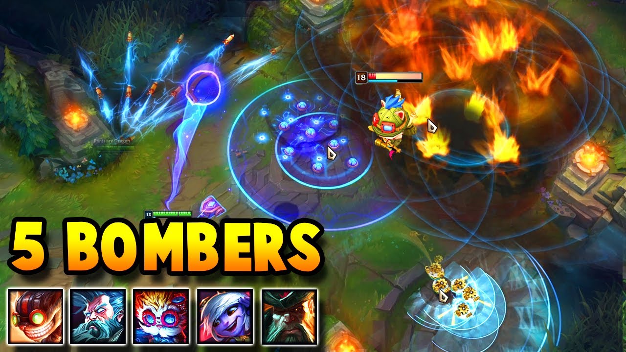 5 EXPLOSIONS 5 CHAMPS!! NEW Horizon Focus on Ziggs Jungle is actually ...