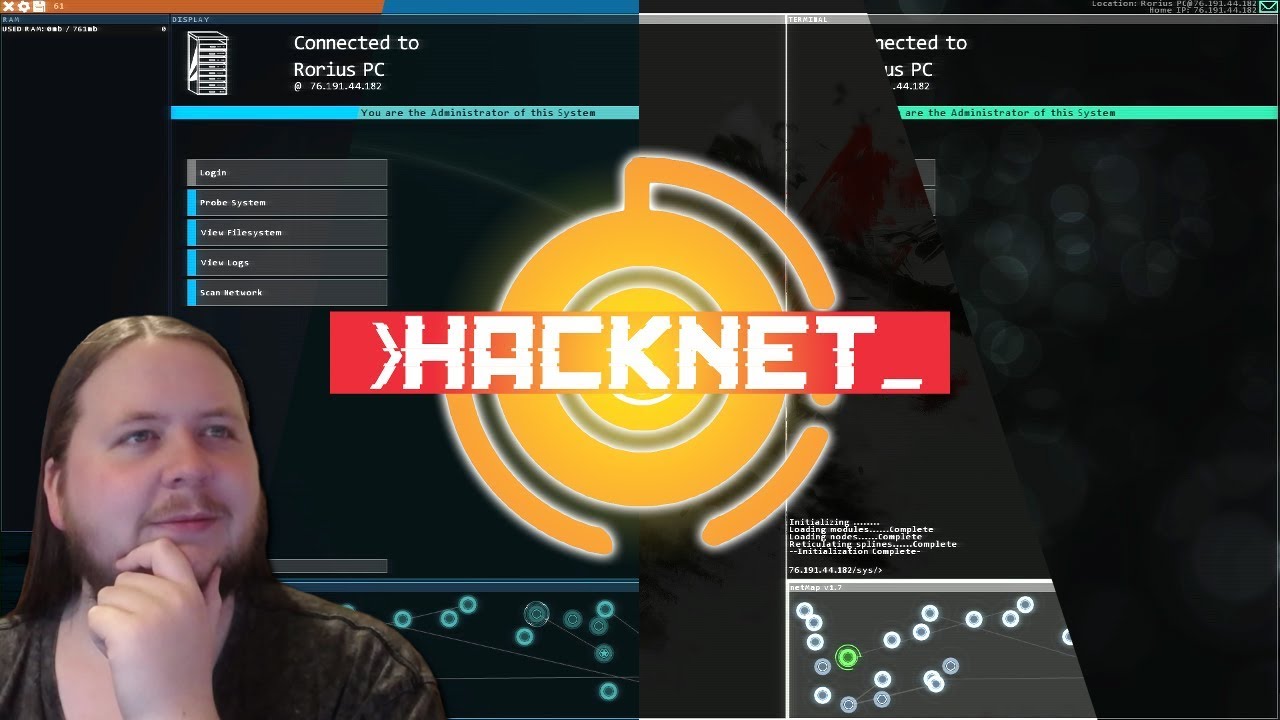 One of the CSEC! - Hacknet - Episode 05 - YouTube