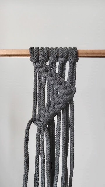 Új Makramé Minta New Macrame Pattern For Beginners Macrametutorial Youtube