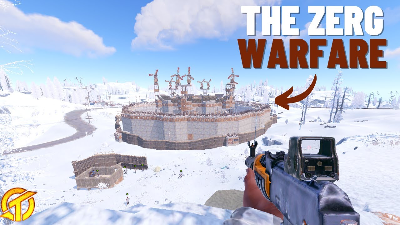 THE ZERG WAR VS. CHINESE ALLIANCE - Rust Clan Movie - YouTube