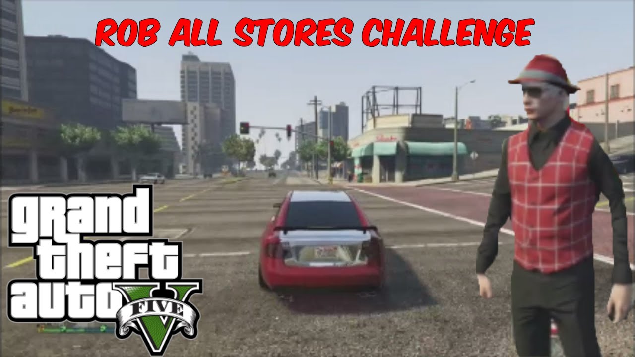 GTA 5 Online- Rob All Stores - YouTube