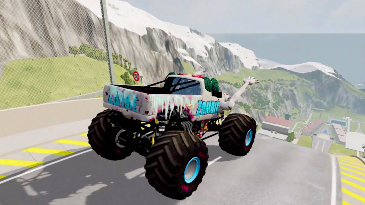 Unbelievable Monster Jam Monster Truck Crashes and Jaw-Dropping Jumps ...
