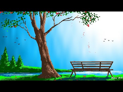 How to Draw - in computer| microsoft paint tutorial | ms paint ...