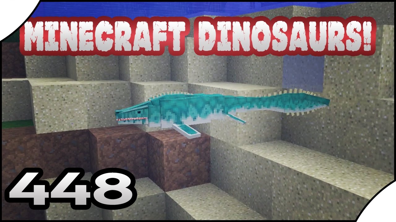 Minecraft Dinosaurs! || 448 || Tylosaurus Discovery - YouTube