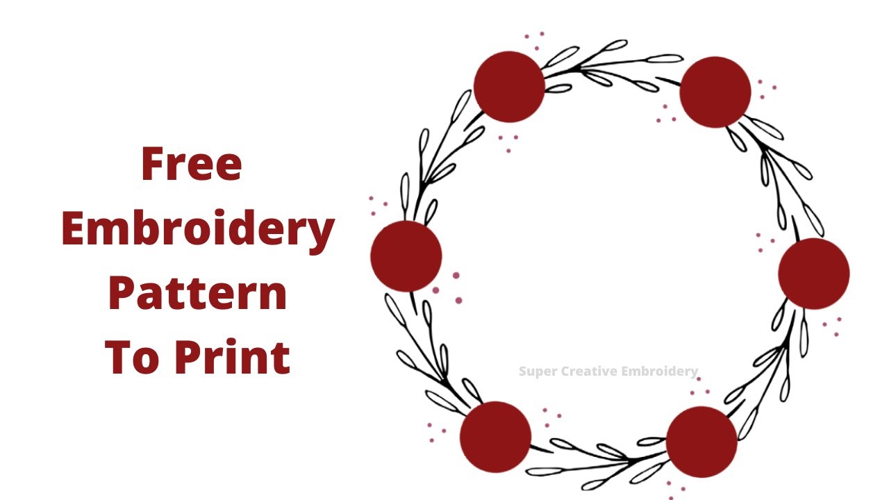 New circle hand embroidery design for beginner super creative hand ...