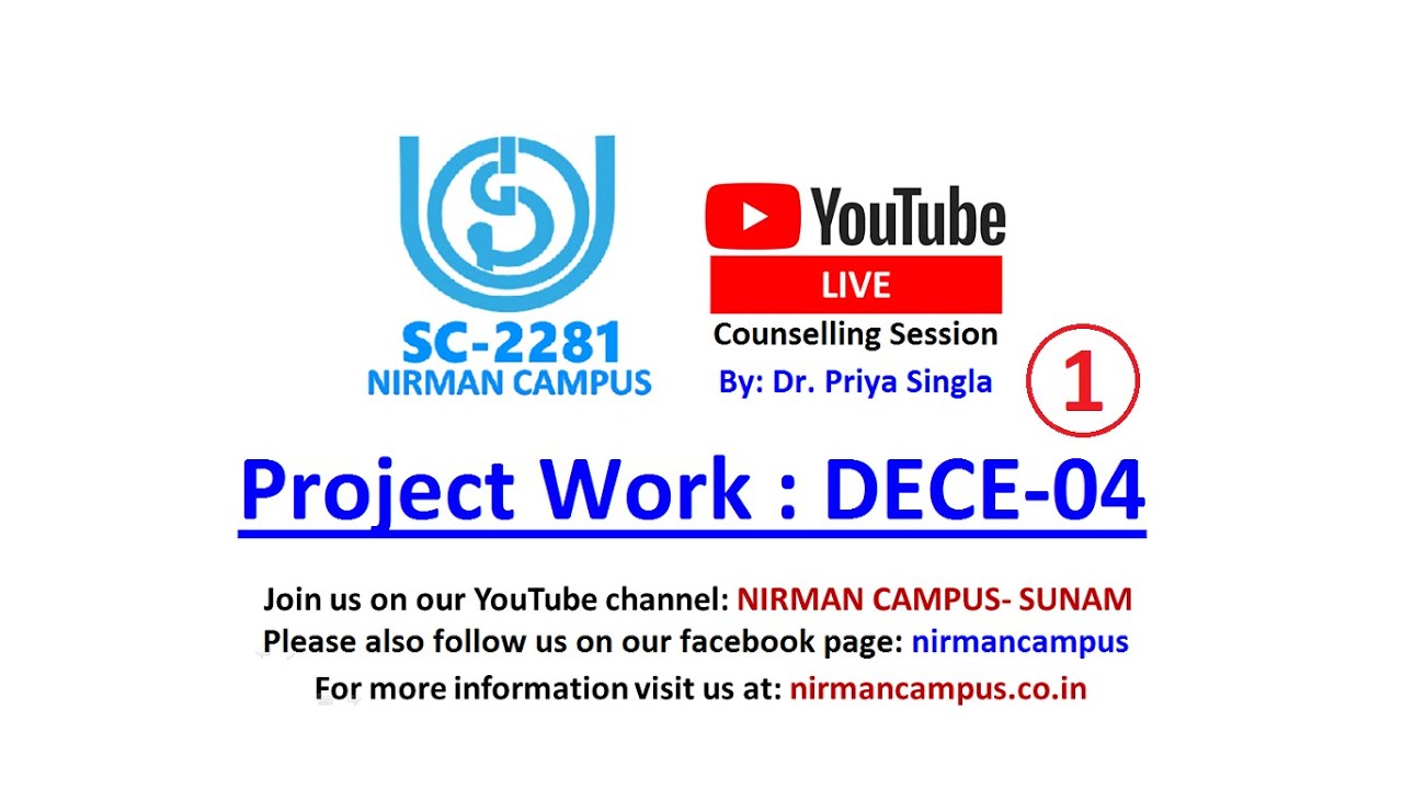 How to Complete DECE04 - Project Work (IGNOU) Part-1 - YouTube