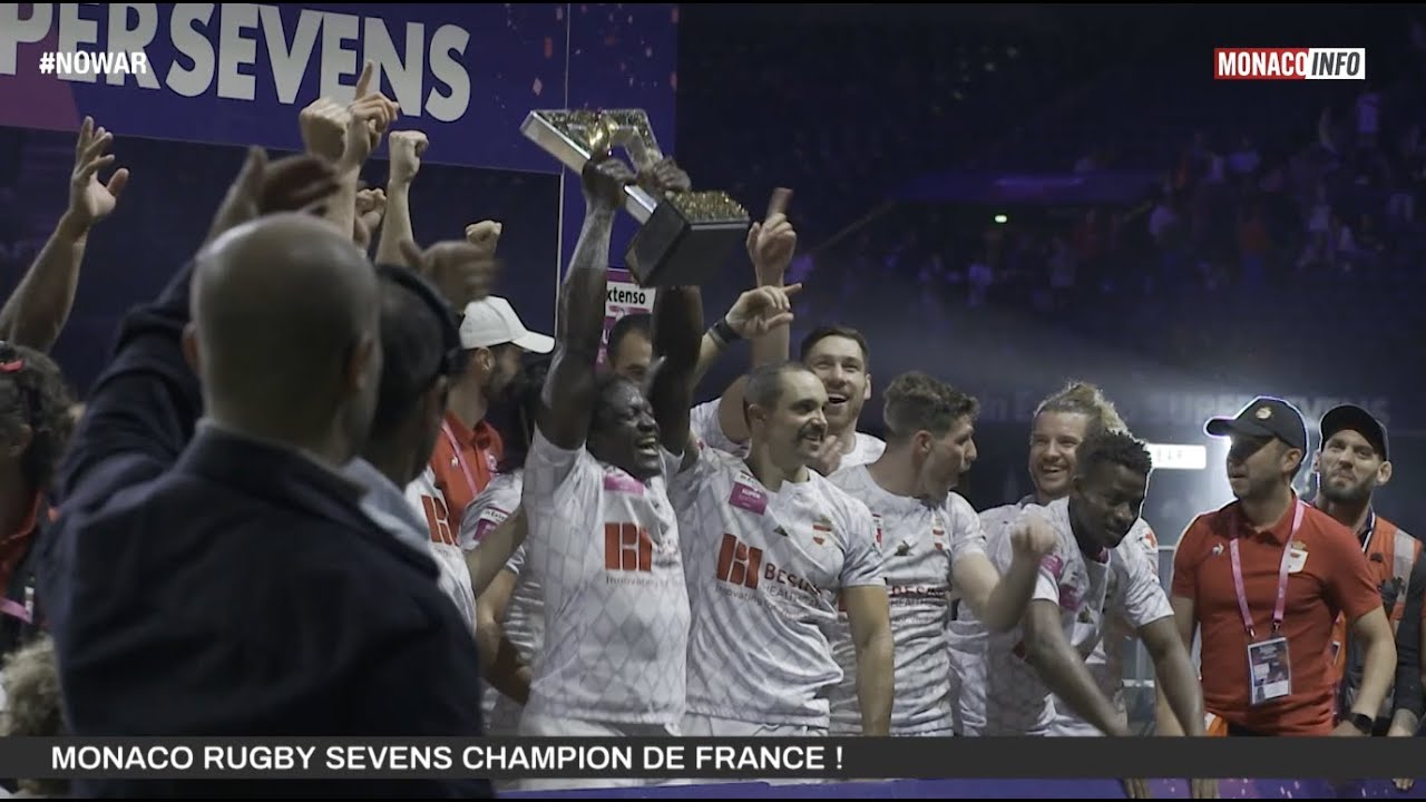 Rugby : Monaco Rugby Sevens Champion de France - YouTube