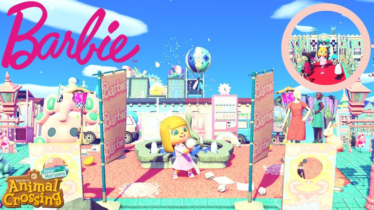 BARBIE dans ANIMAL CROSSING {vous êtes pas prêt} #acnh #barbie - YouTube