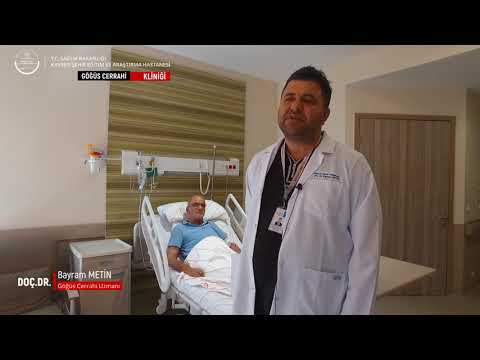 Hastanemiz Göğüs Cerrahi Kliniği’nde Uygulanan Yöntemle KOAH Hastası Sağlığına Kavuştu.