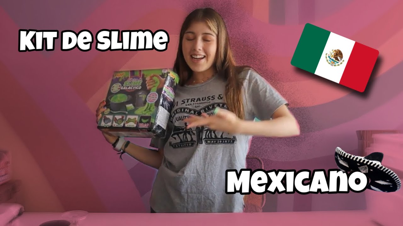 KIT DE SLIME MEXICANO. ¿FUNCIONA? | SLIME AFTA - YouTube