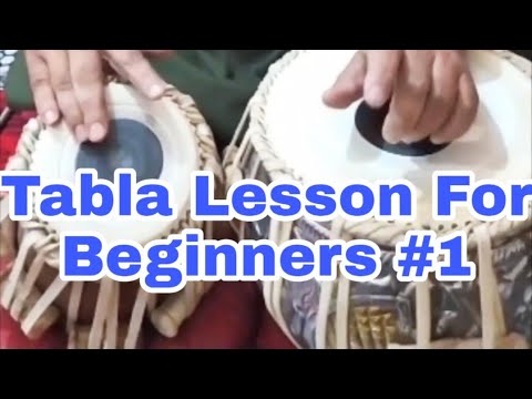 Tabla Lesson for Beginners #1 | Basic Knowledge of Tabla - YouTube