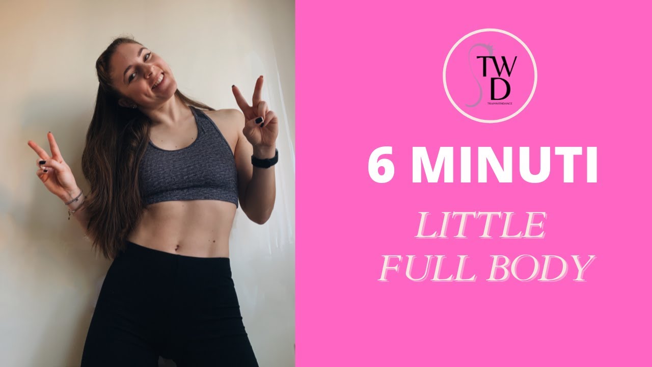 LITTLE FULL BODY workout, con manubri | TrainWithDance - YouTube