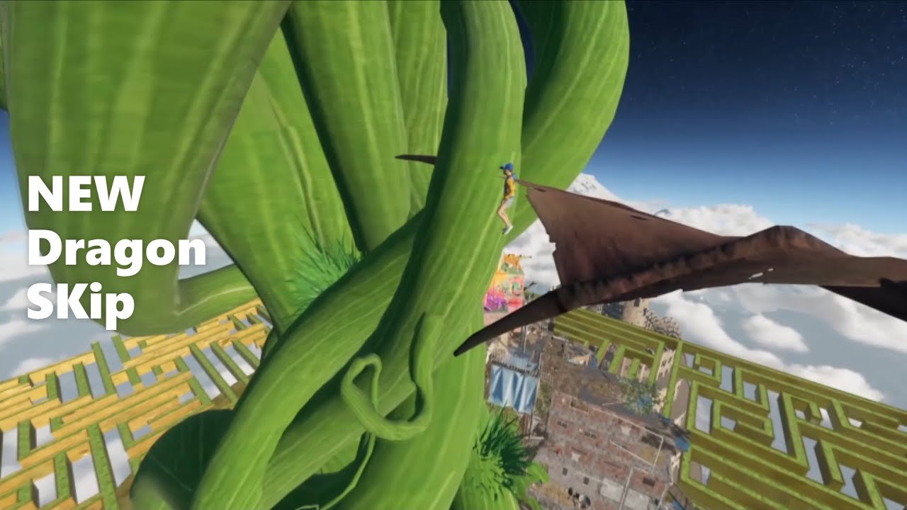 How to do dragon skip to final platform Only Up! - YouTube