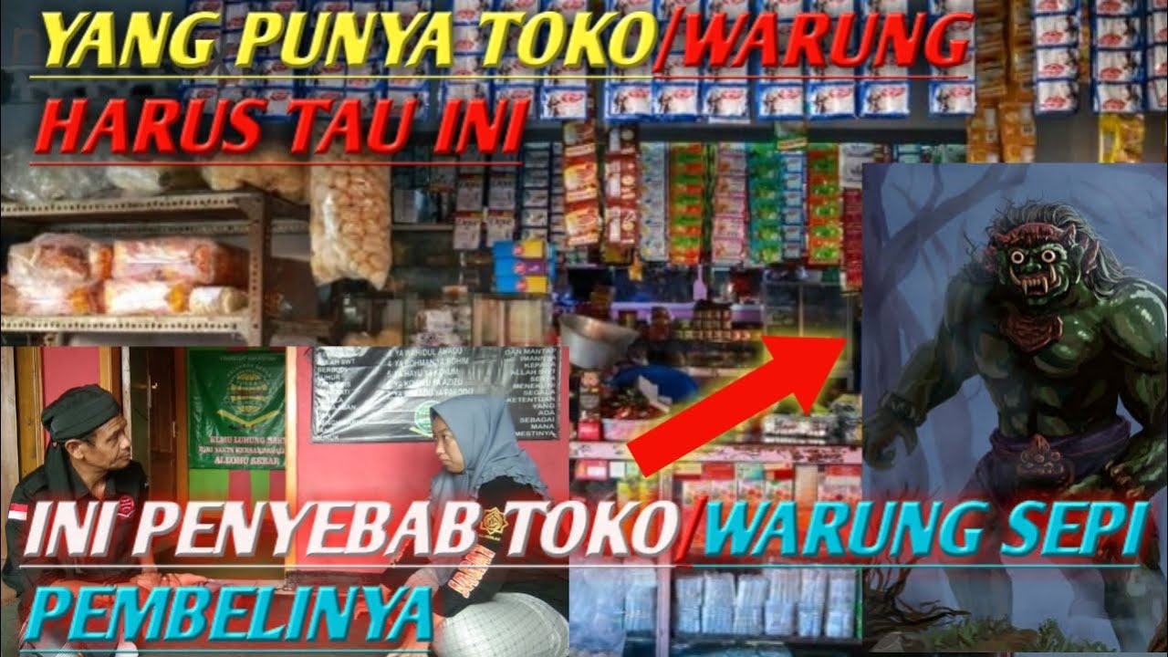 TOKO IBU INI MENDADAK SEPI PEMBELI KARNA DUKUN SANTET!!PENGOBATAN ...