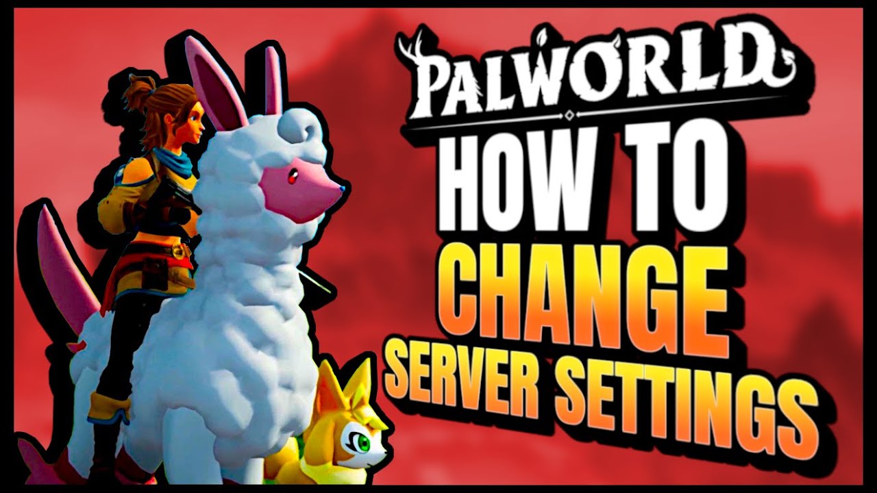 How To Change Palworld Server General Settings - YouTube