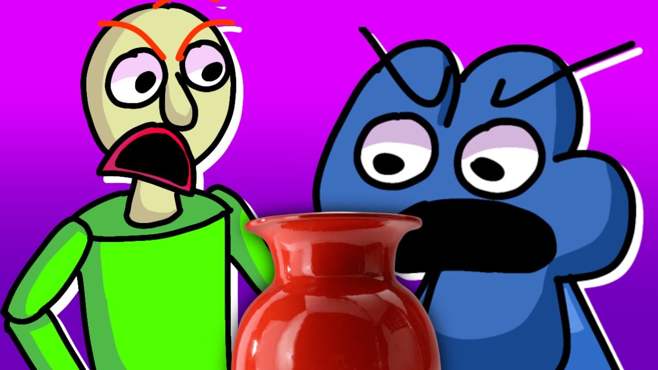 Baldi's Vase but BFB - YouTube