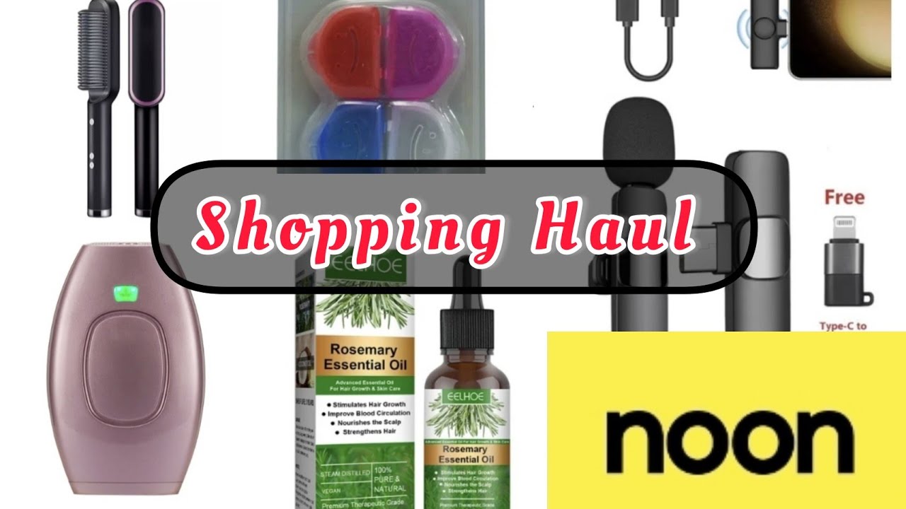 Largest Noon Shopping Haul Received January 2025 / Noon App worth it or ...