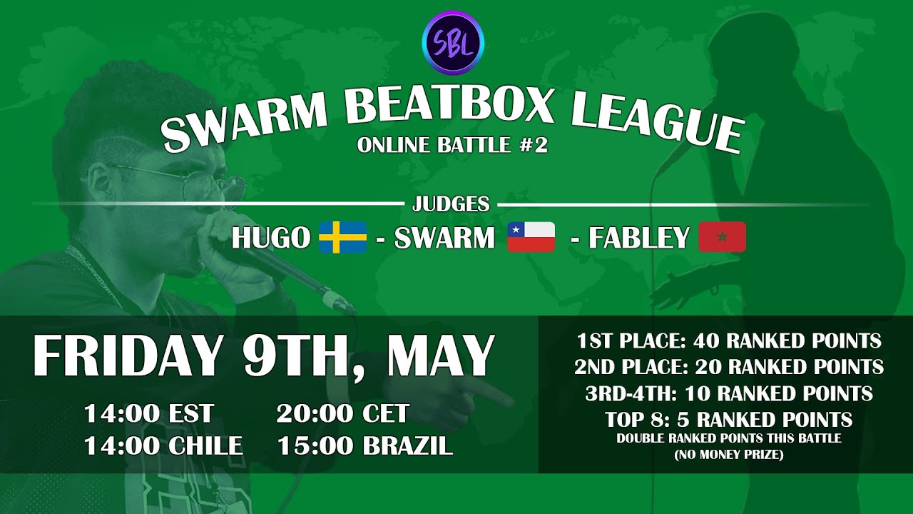 SBL BEATBOX BATTLE ONLINE #2 | OFFICIAL BEATBOX BATTLE SBL - YouTube