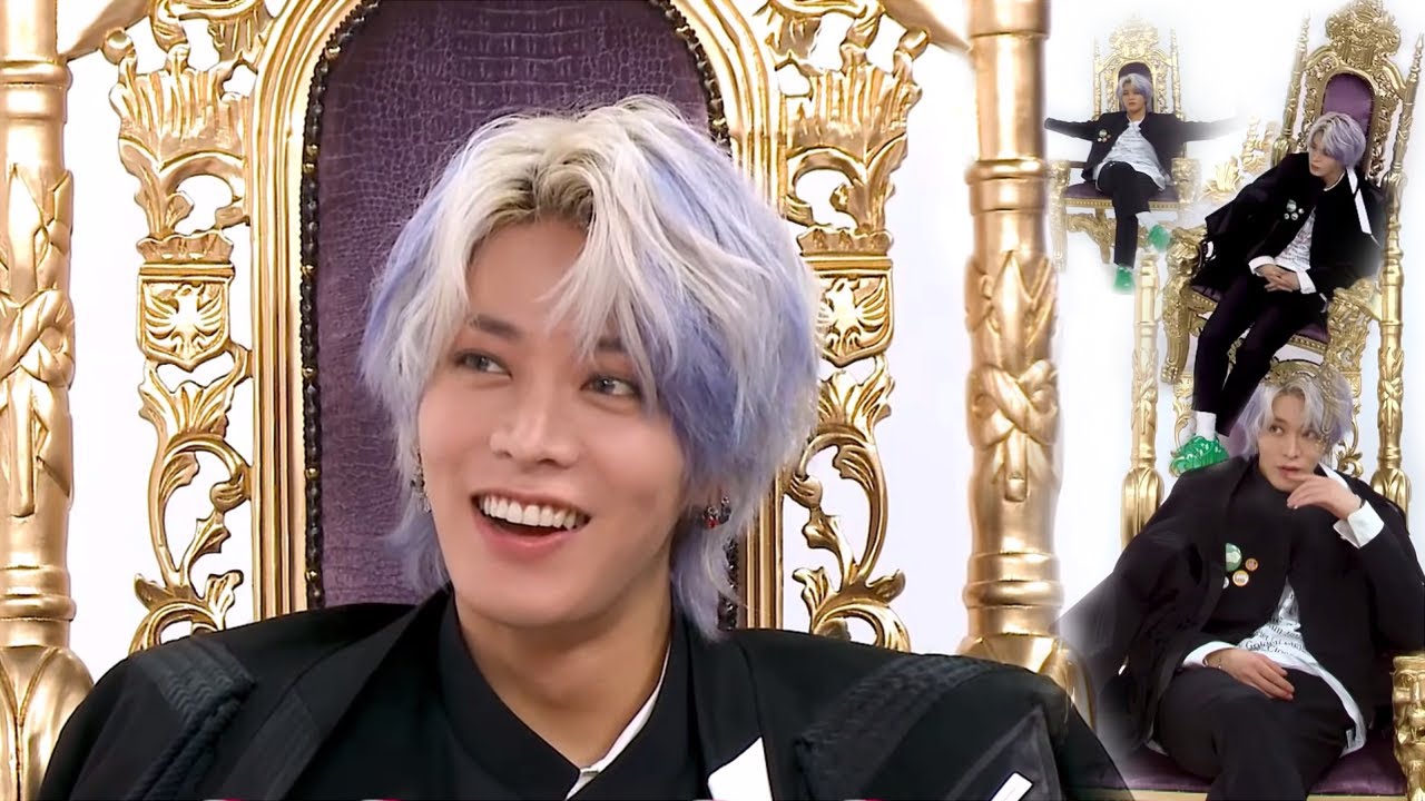 Yuta sitting on his throne where he belongs - YouTube