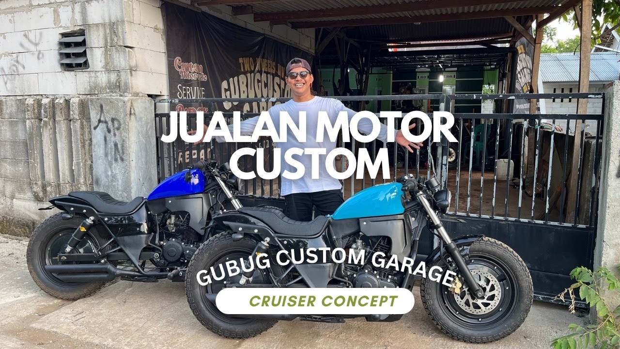 Gubug Custom Garage Bengkel Motor Custom dan jual motor custom - YouTube