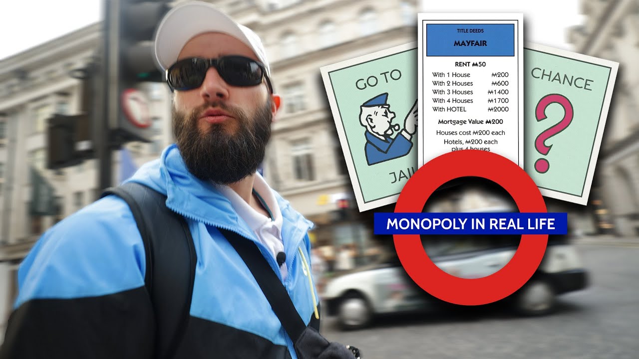 Playing Monopoly in Real Life - London - YouTube