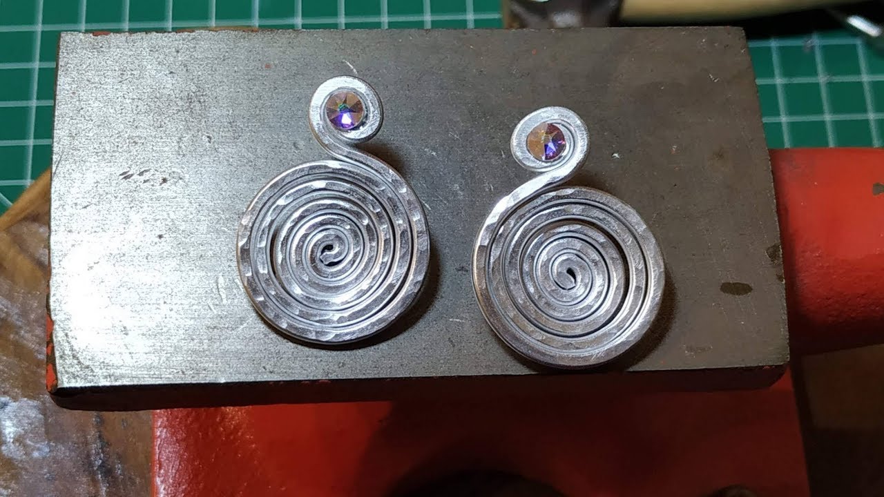 Orecchini a spirale - wire per principianti #03 - YouTube