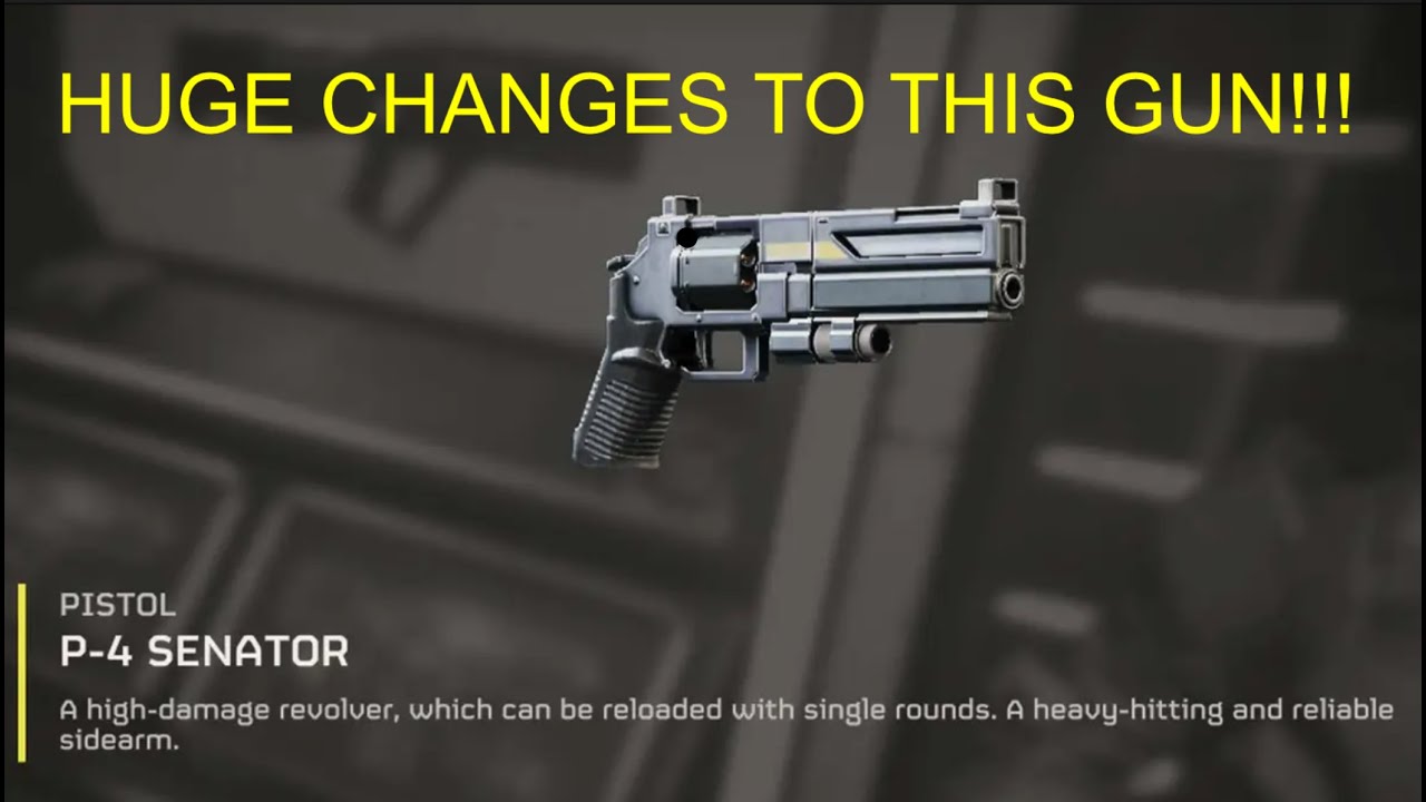 Helldivers 2: P-4 Senator changes!!! (Thank you Arrowhead Game Studios ...