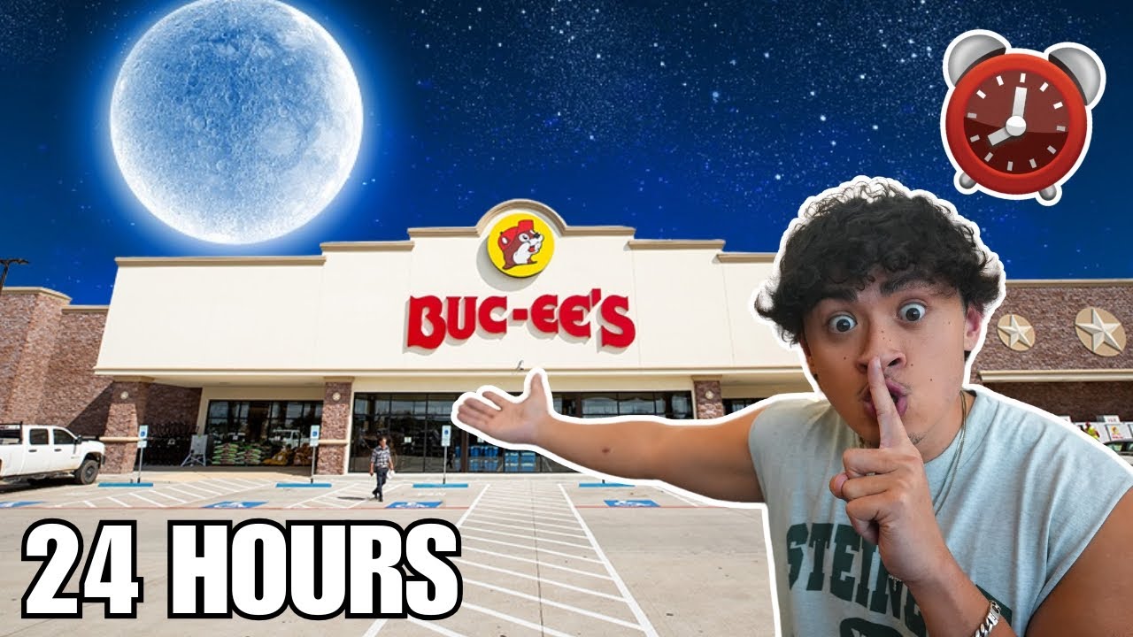 24 HOURS AT THE WORLDS LARGEST GAS STATION (Buc-ee's) - YouTube