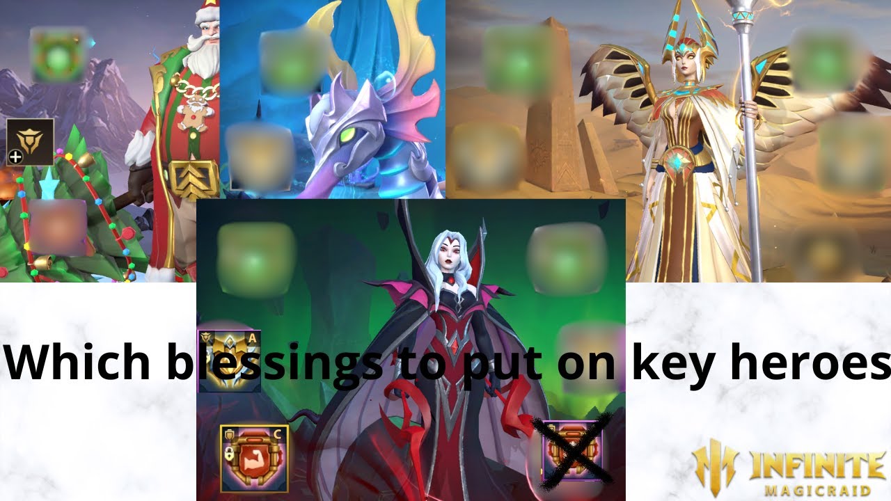 Blessings Guide [Infinite Magicraid] - YouTube