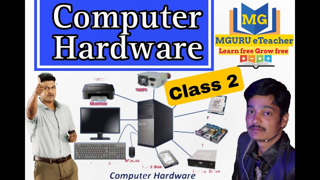 Computer Hardware||Class 2|| MGURUeTeacher #computer #onlineclasses # ...