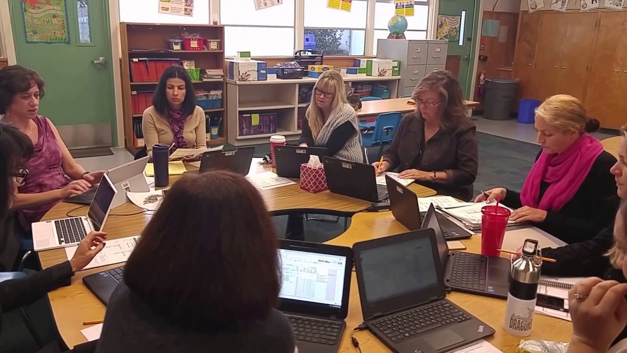 Ladera Elementary Data Team Meeting December 2016 - YouTube