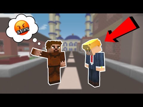 FAKİR DONALD TRUMP'U ŞEHİRDEN KOVUYOR