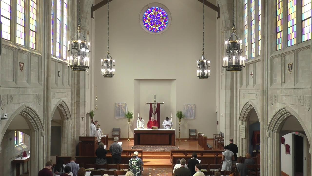 Palm/Passion Sunday - from the Chapel of Saint John the Divine ...