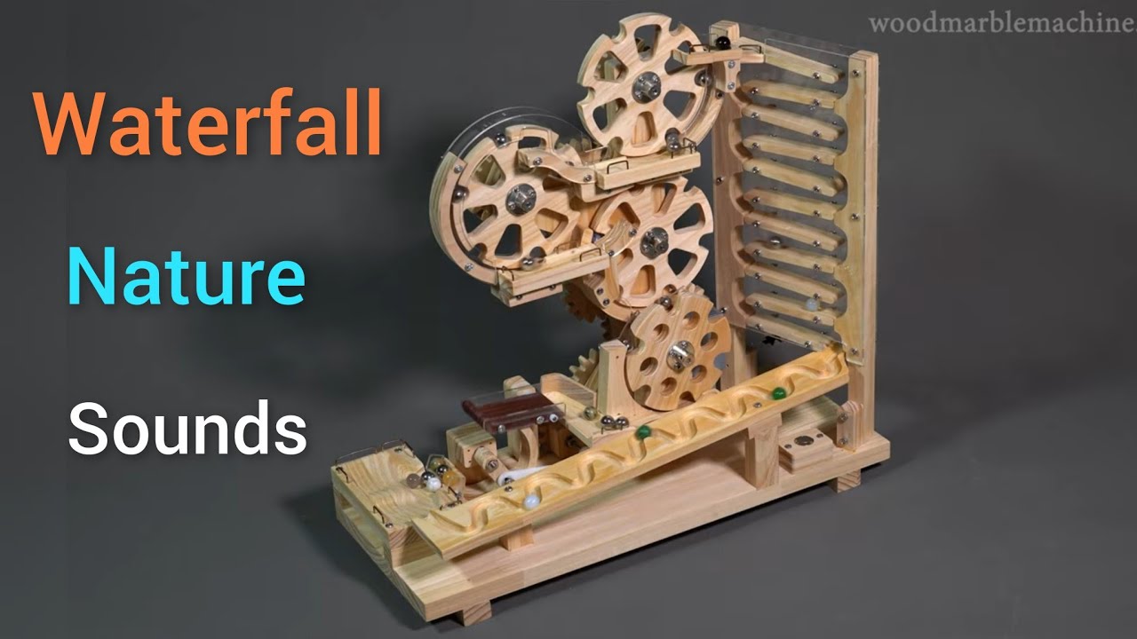 3D Mechanical Puzzle - Marble Machine "Waterfall" - YouTube