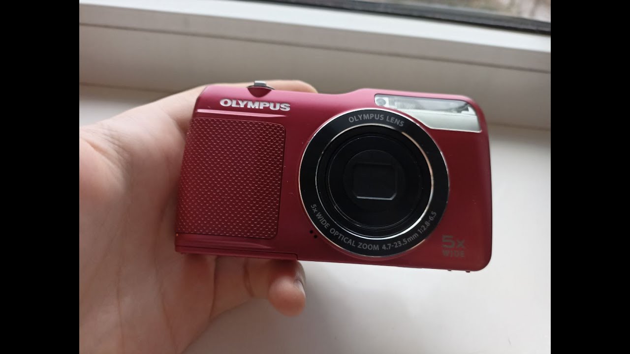 💥Camera Olympus VG-170 pink 14mp 5x zoom digital vintage compact retro ...