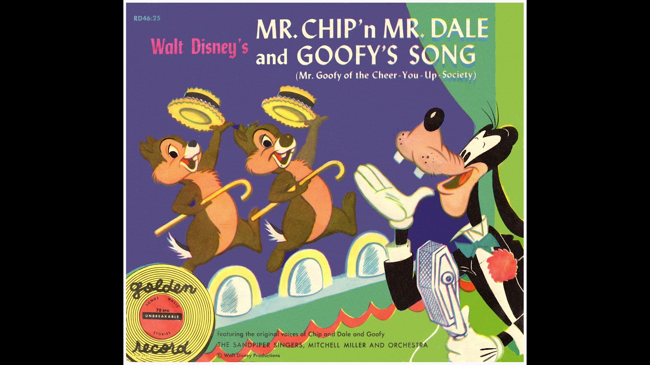 Goofy's Song (Mr. Goofy of the Cheer-You-Up-Society) - Golden Records ...