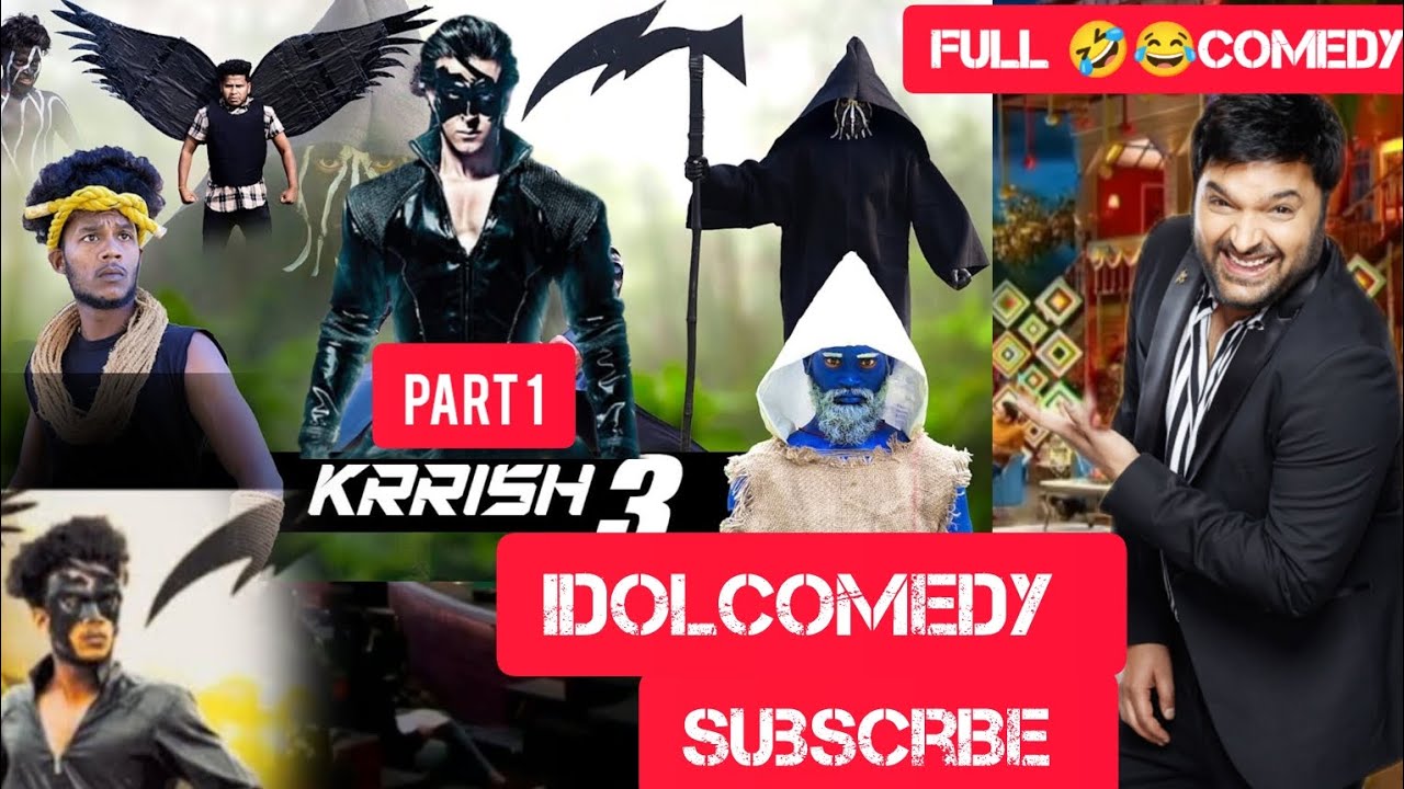 Suraj Rox Krish 3 funny 😂 🤣 Comedy video| Kapil Sharma show 😅Krish ...