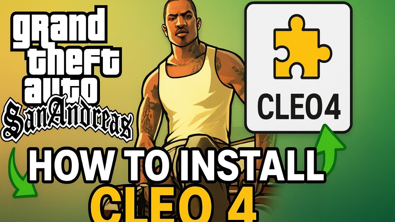 HOW TO INSTALL CLEO 4 FOR GTA SAN ANDREAS - YouTube