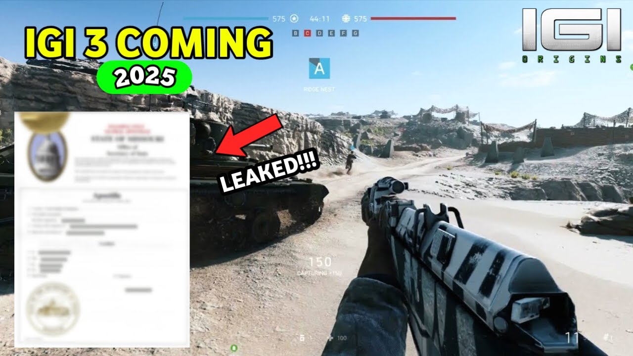 IGI 3 CONFRIM RELEASE DATE | IGI 3 LEAKS | IGI 3 CANCELLED - YouTube