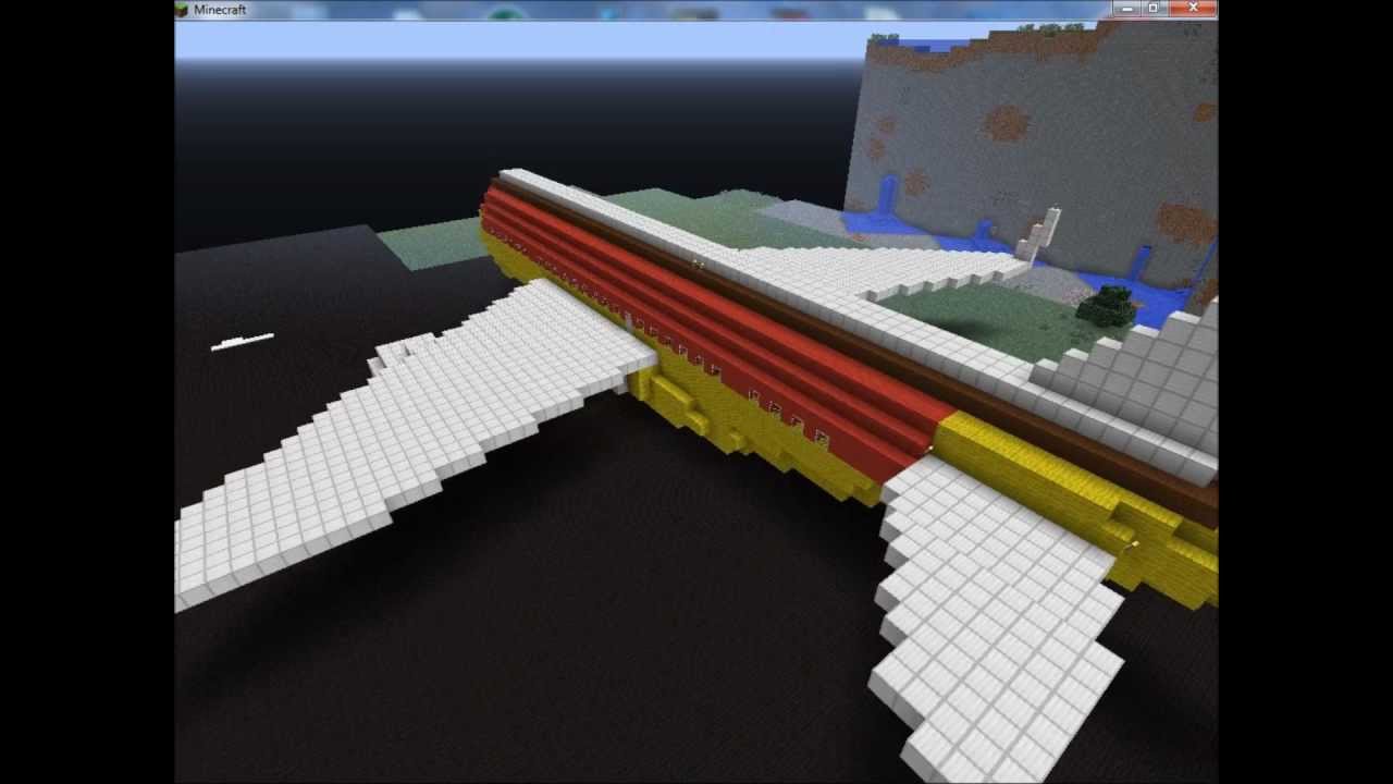 Minecraft Boeing 737 [Superstructure] + Download / Descarga - YouTube