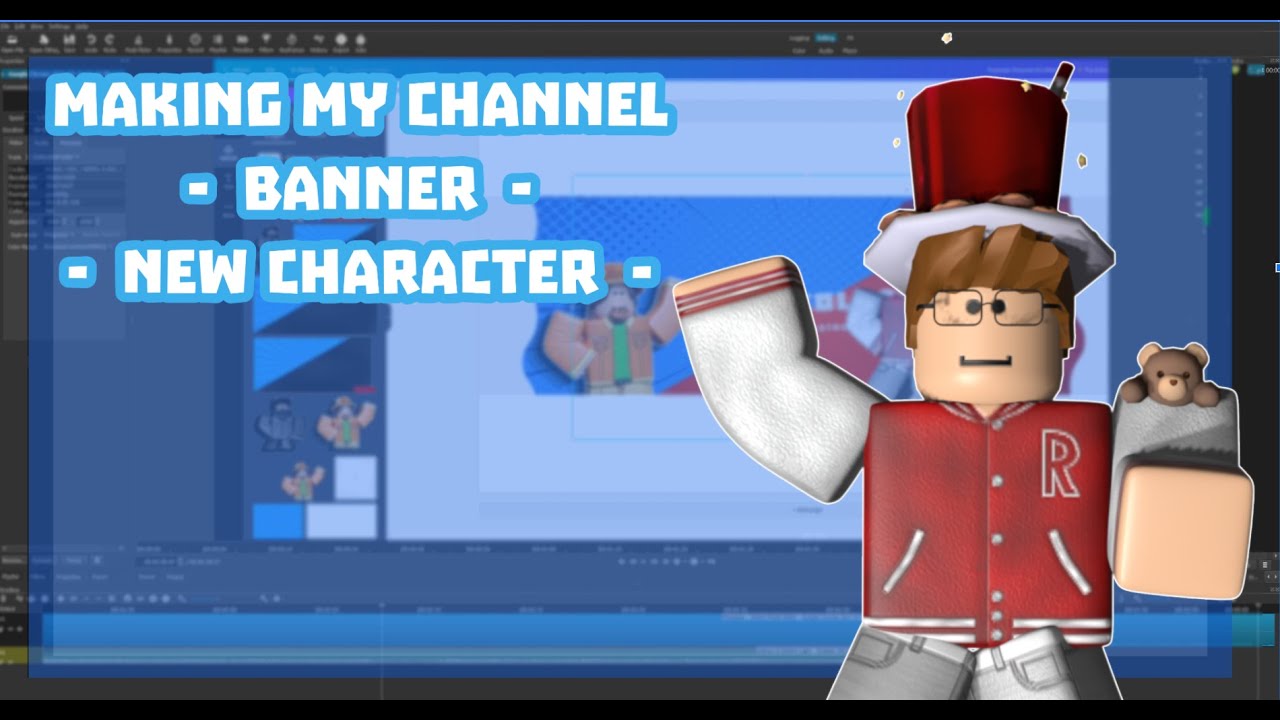 Roblox: Making A Channel Banner With Avatar![READ DESC] - YouTube