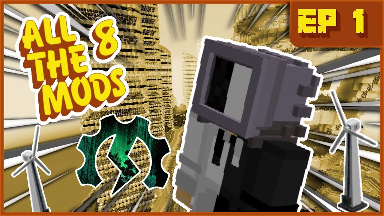 Minecraft | INFINATE POWER!! (All The Mods 8) | Mod Pack Playthrough ...