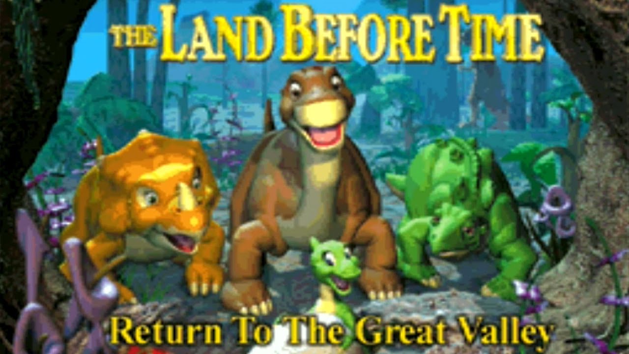 The Land Before Time: Return to the Great Valley [Psx] - Intro - YouTube