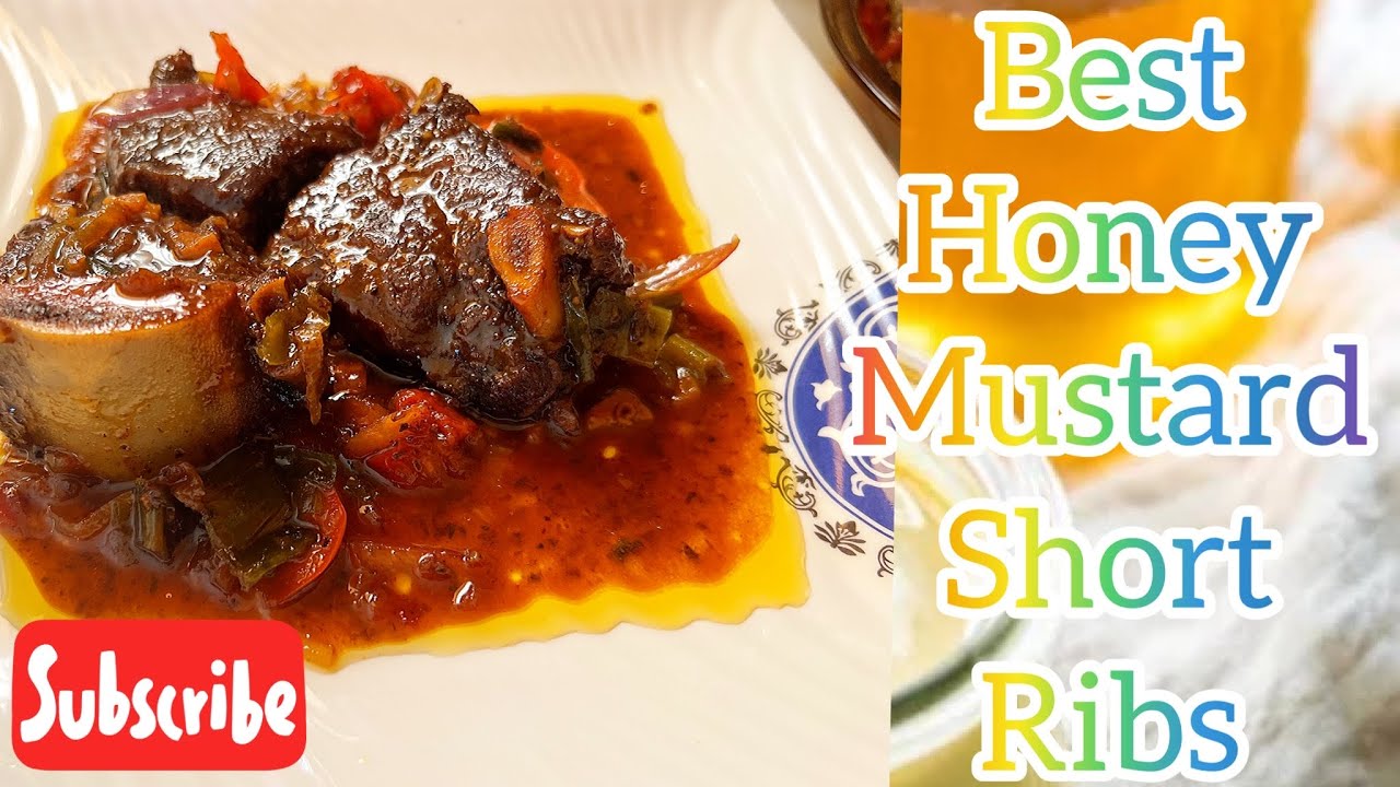 The Best Honey Mustard Short Ribs @WIMMSKITCHEN - YouTube
