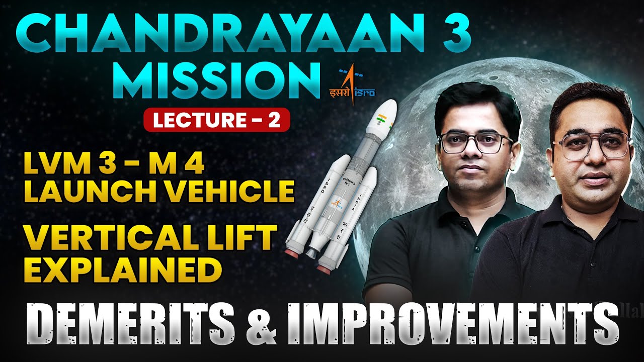 Chandrayaan 3 Mission | LVM3 - M4 Launch Vehicle Explained | Lecture 2 ...