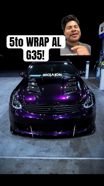 5to WRAP al G35! - YouTube